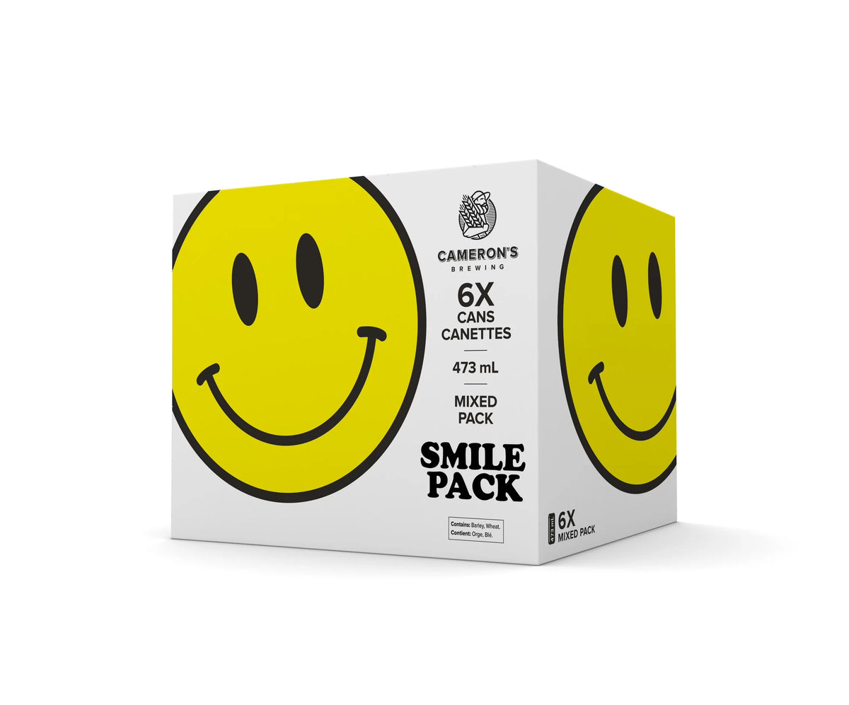 Smile Pack - 6 Pack – CAMERON'S BREWING