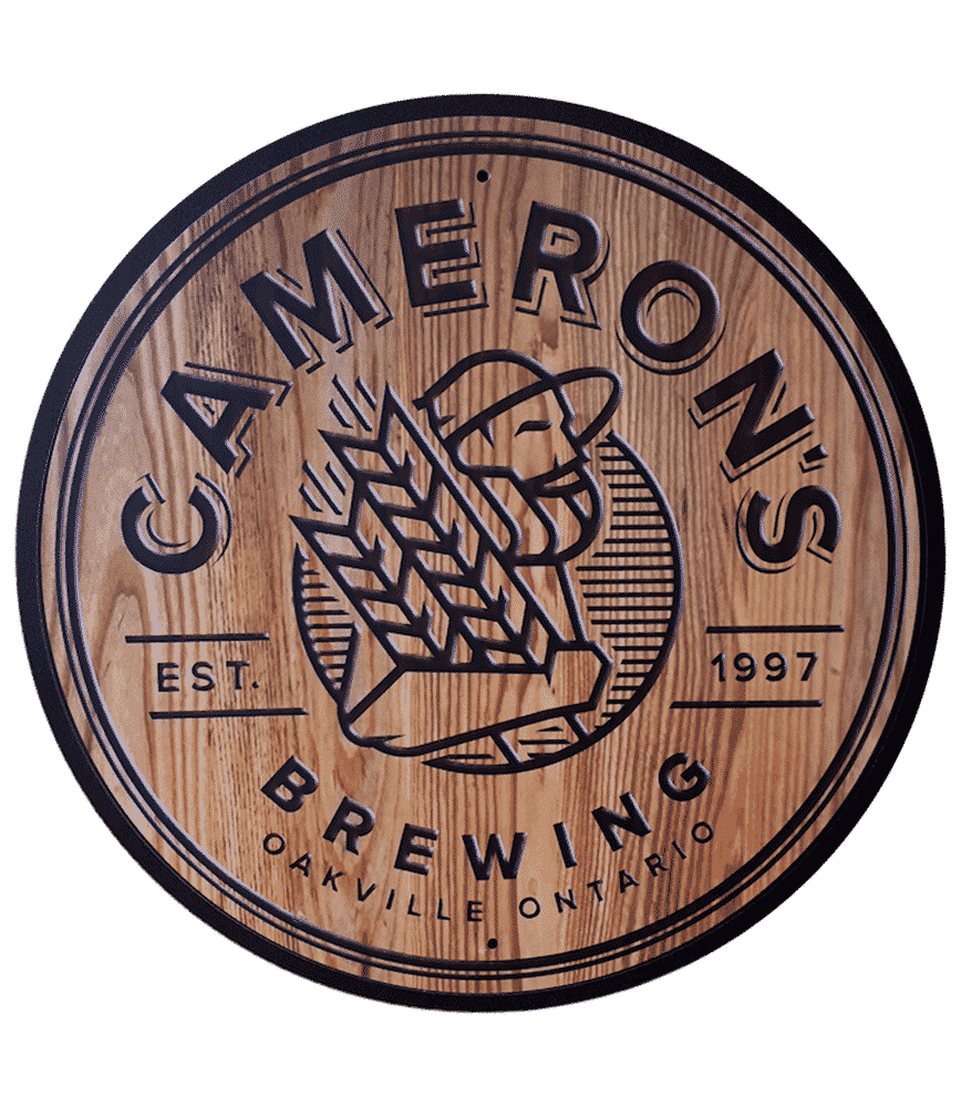 CAMERONS'S Foam Core Sign – CAMERON'S BREWING